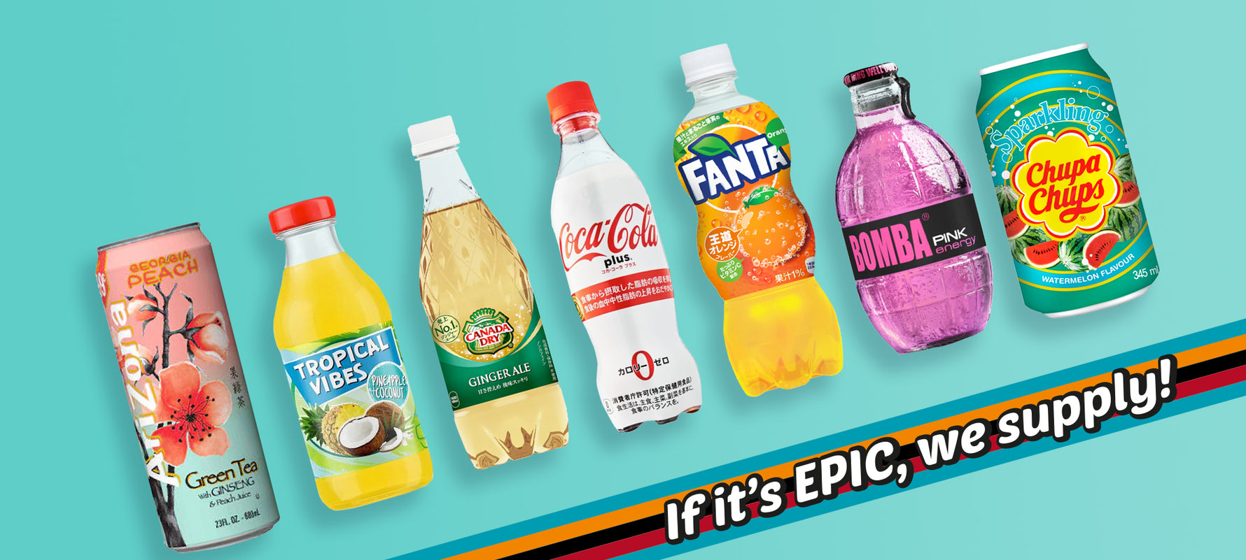 Wholesale American, Japanese, British & Mexican food EPIC Food Supply